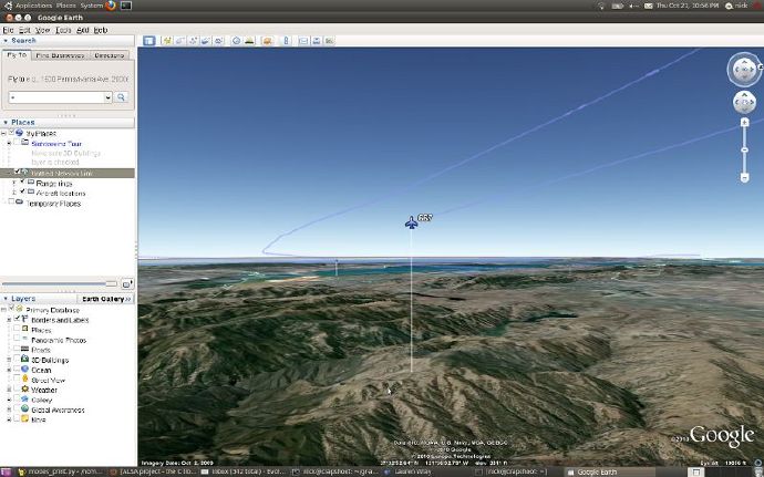 一个GNU Radio的应用程序——ADS-B接收机，跟踪飞机的位置 - Alin